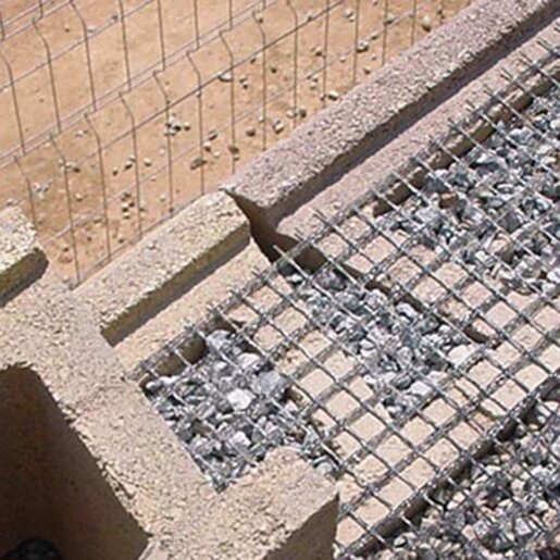 Belgard Allan Block Reinforcement Biaxial Grid 4 ft. x 50 ft. Roll (36 ...
