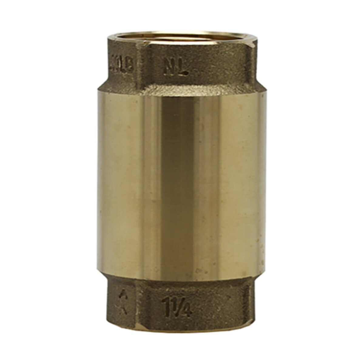 Boshart 1-1/4 in. BRASS CHECK VALVE NO LEAD | SiteOne CA