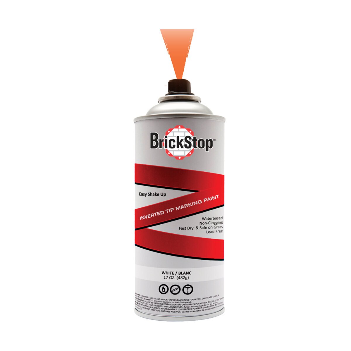 BrickStop Inverted Marking Paint White | SiteOne CA