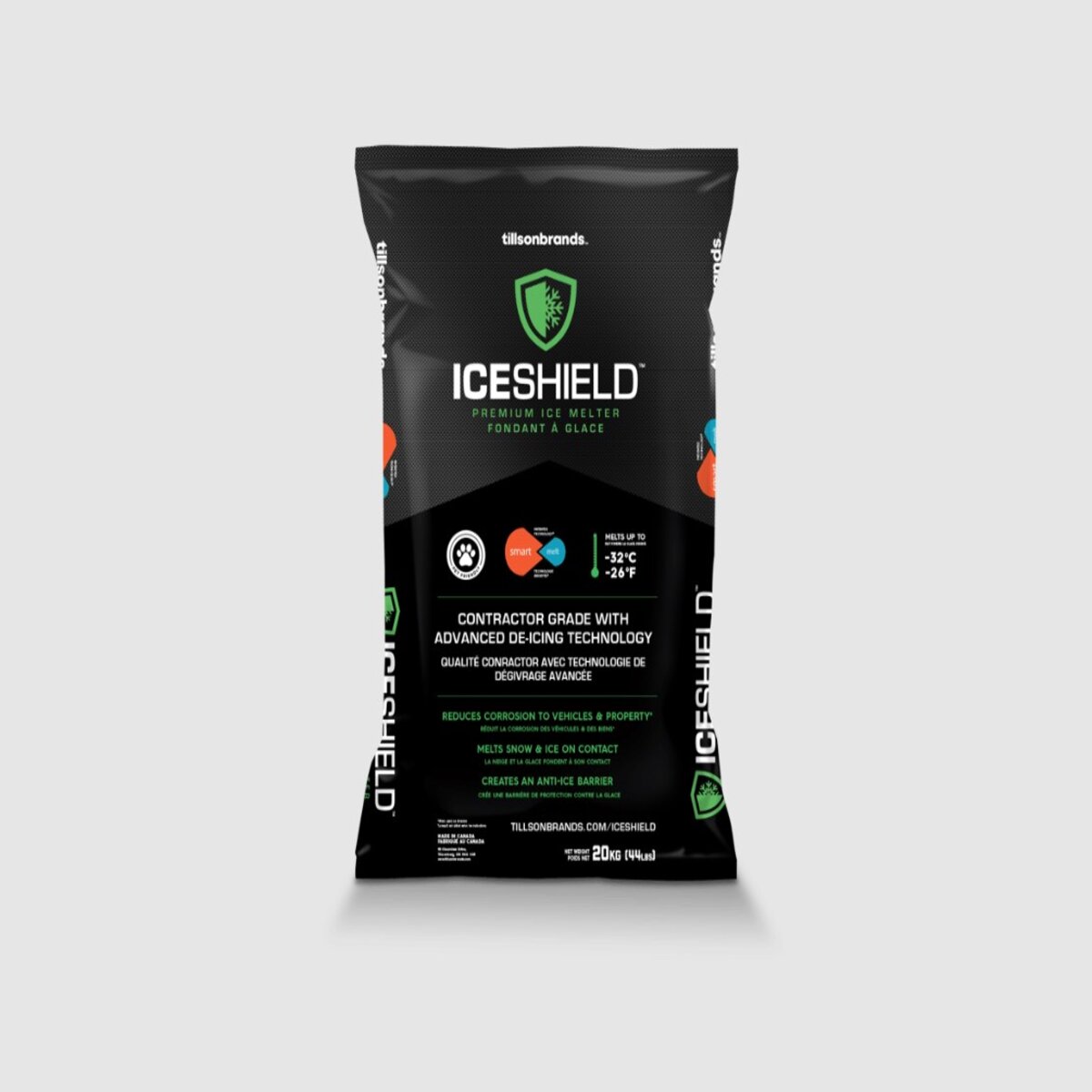Ice Shield Premium Ice Melter w/ CMA 20 kg | SiteOne CA