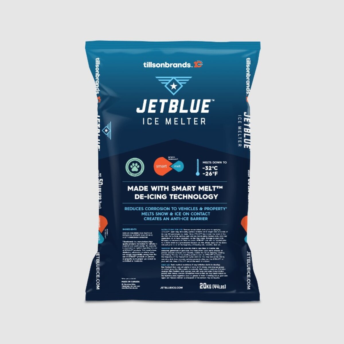 Jet Blue Ice Melter 20 kg | SiteOne CA