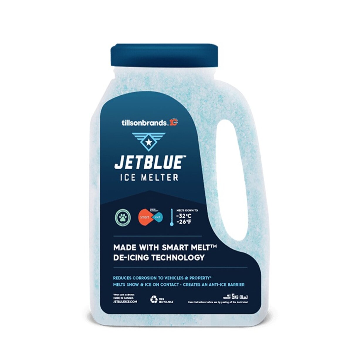 Jet Blue Ice Fighter Shaker 11 lb. Jug | SiteOne CA