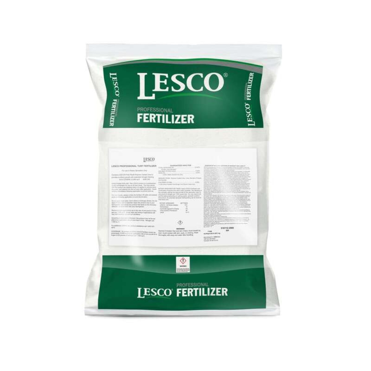 LESCO 18-24-12 50% SN Fe Turfgrass Granular Fertilizer 22.68 kg. (50 lb ...