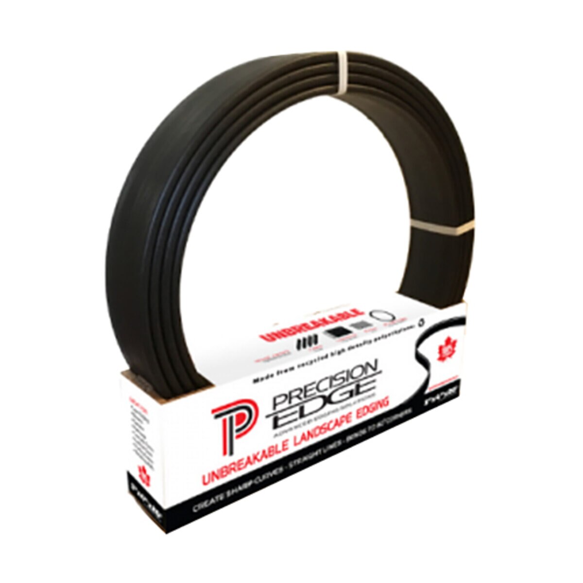Precision Edge Landscape Edging Coil Black 6 in. x 20 ft. (32 pc./pallet) | SiteOne CA