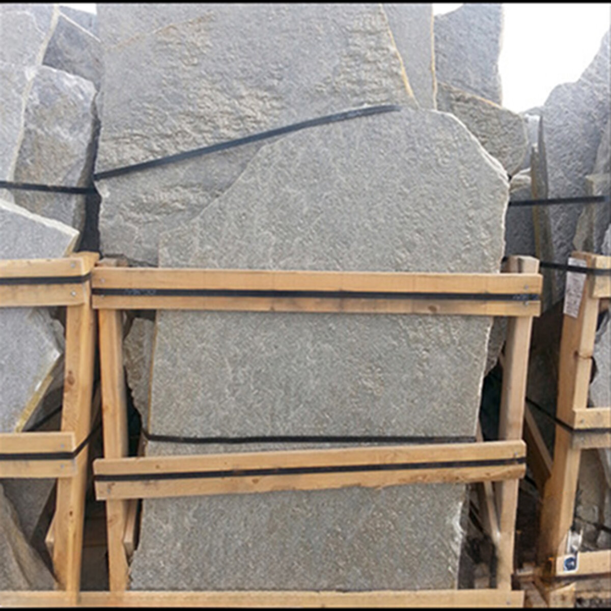 Flagstone Idaho Silver Mica Quartzite Patio/Steppers 1-1/2 - 2 in ...