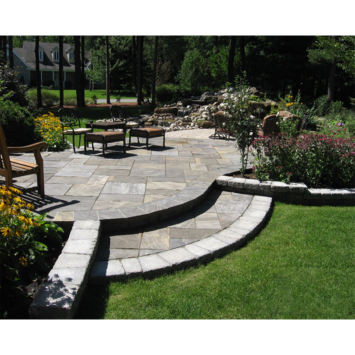 Tread Imperial Black Sandstone Sandblasted 1 Long 2 in. x 16 in. x 60 ...
