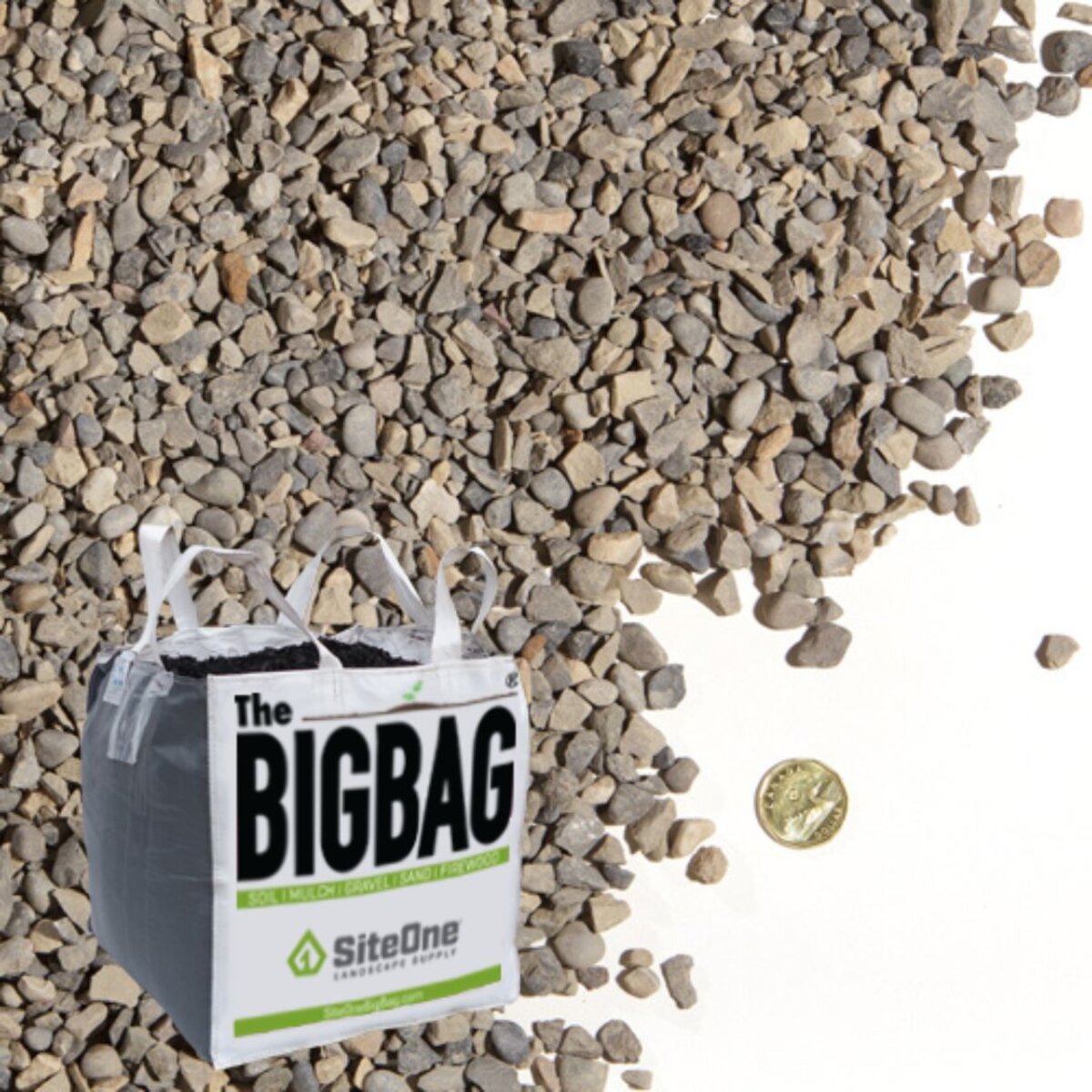 Washed Rock 7 mm BigBag | SiteOne CA