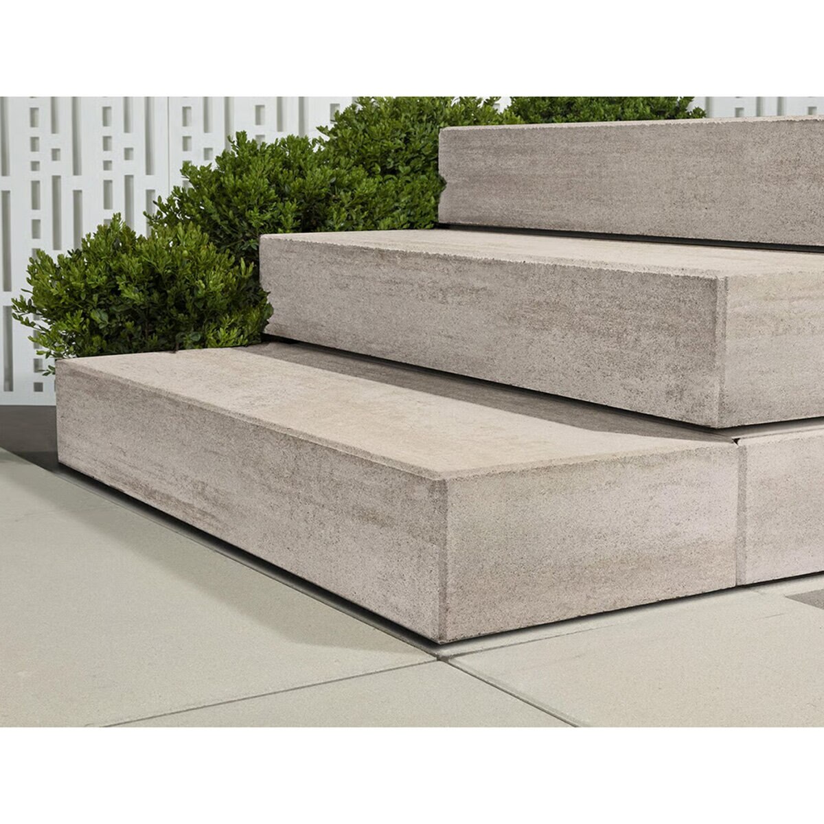 Techo-Bloc Systema Lumafit Step Smooth Caffe Creama 42 in. x 16-3/4 in ...