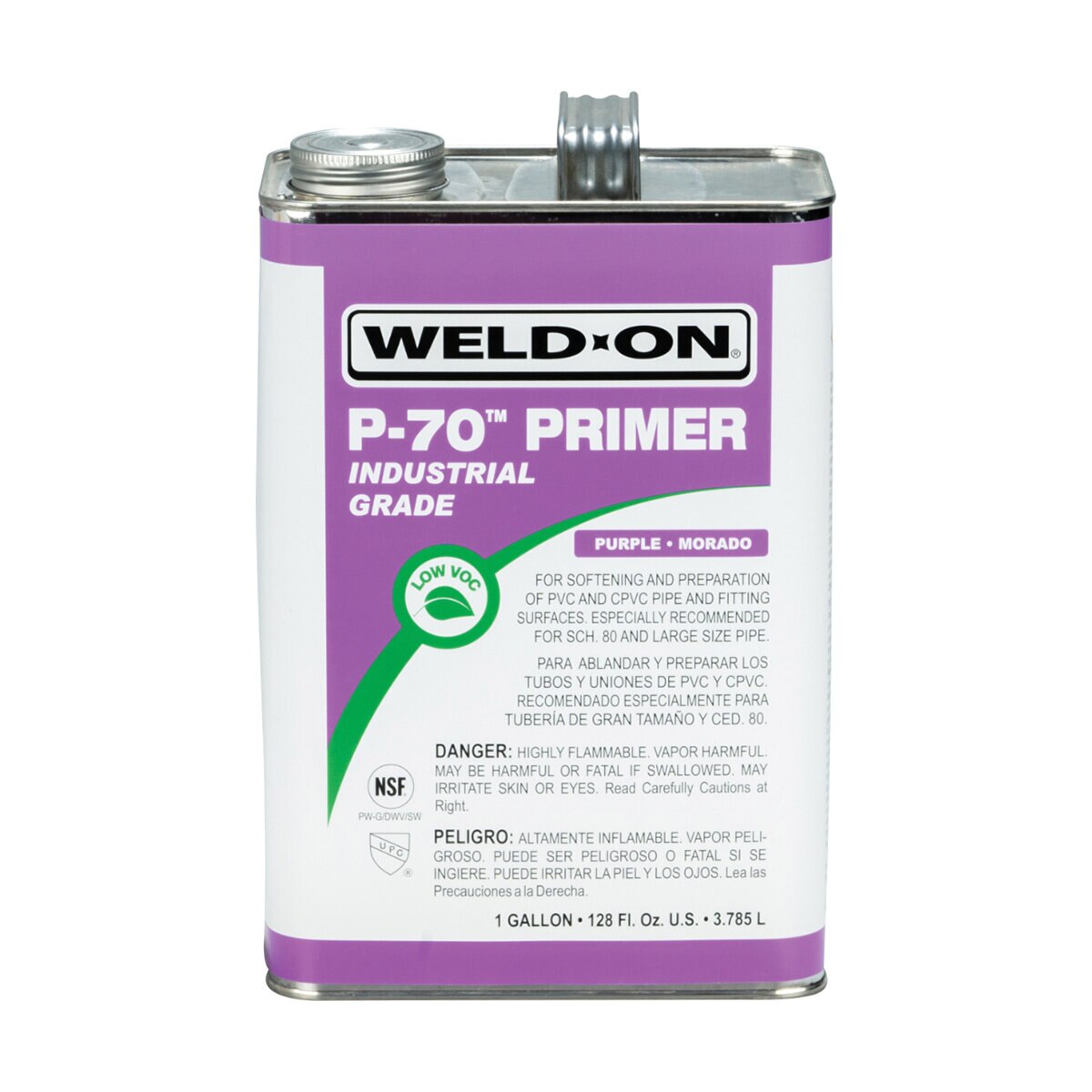 Weld-On 1 gal. P70 PVC Primer Purple | SiteOne CA