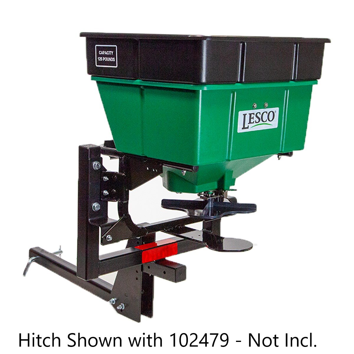 LESCO 2 in. Receiver Hitch Mount for Truckster 102479 and Spyker S80 ...
