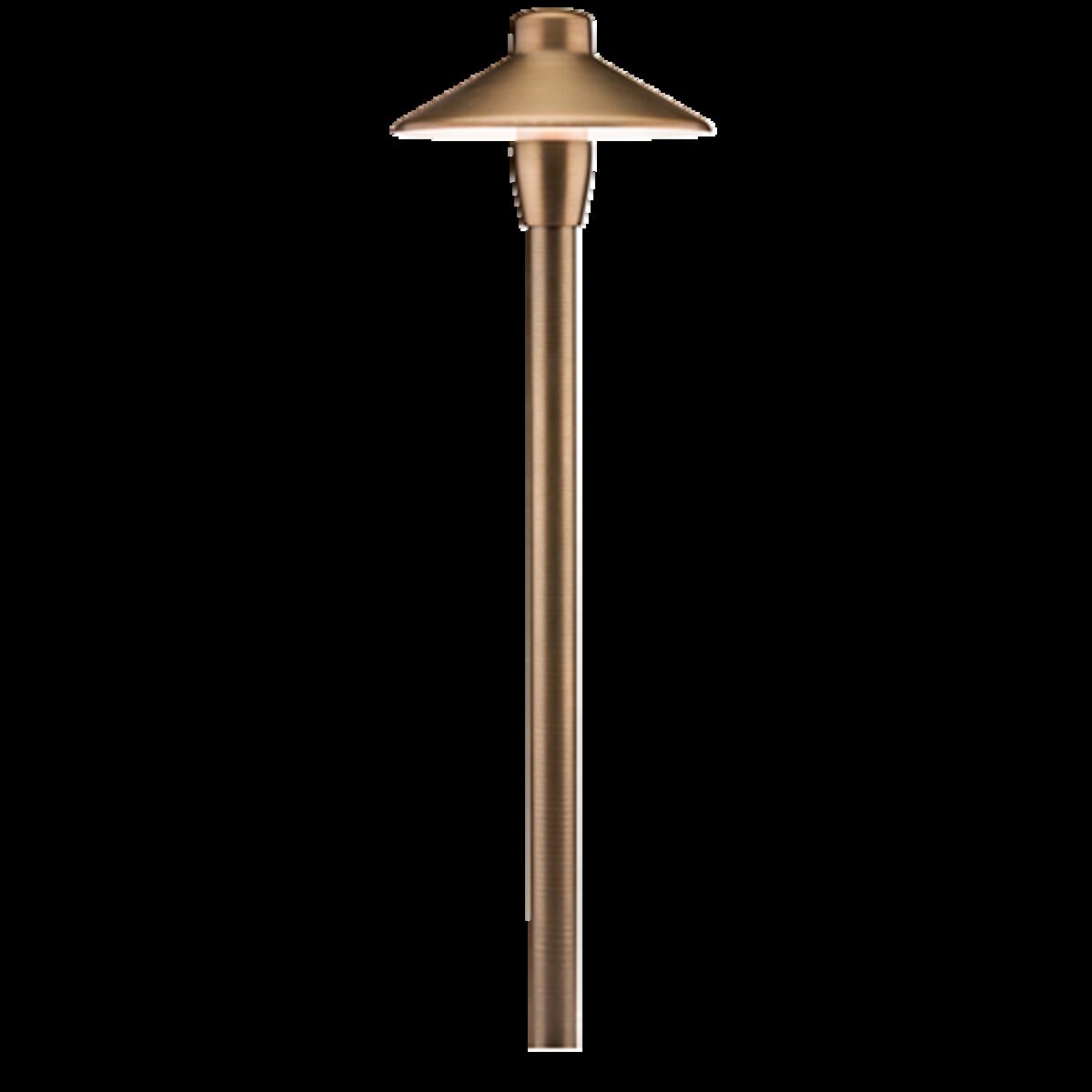 FX CPL7 Path Light 18 in. Riser Brass Antique Bronze Finish 1.6W 2700K ...