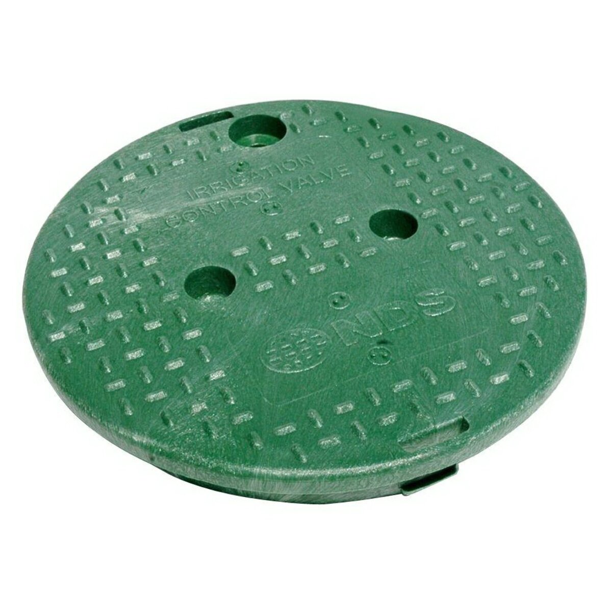 NDS Standard Valve Box Lid Round 10 in. Overlapping Green Polyethylene ...