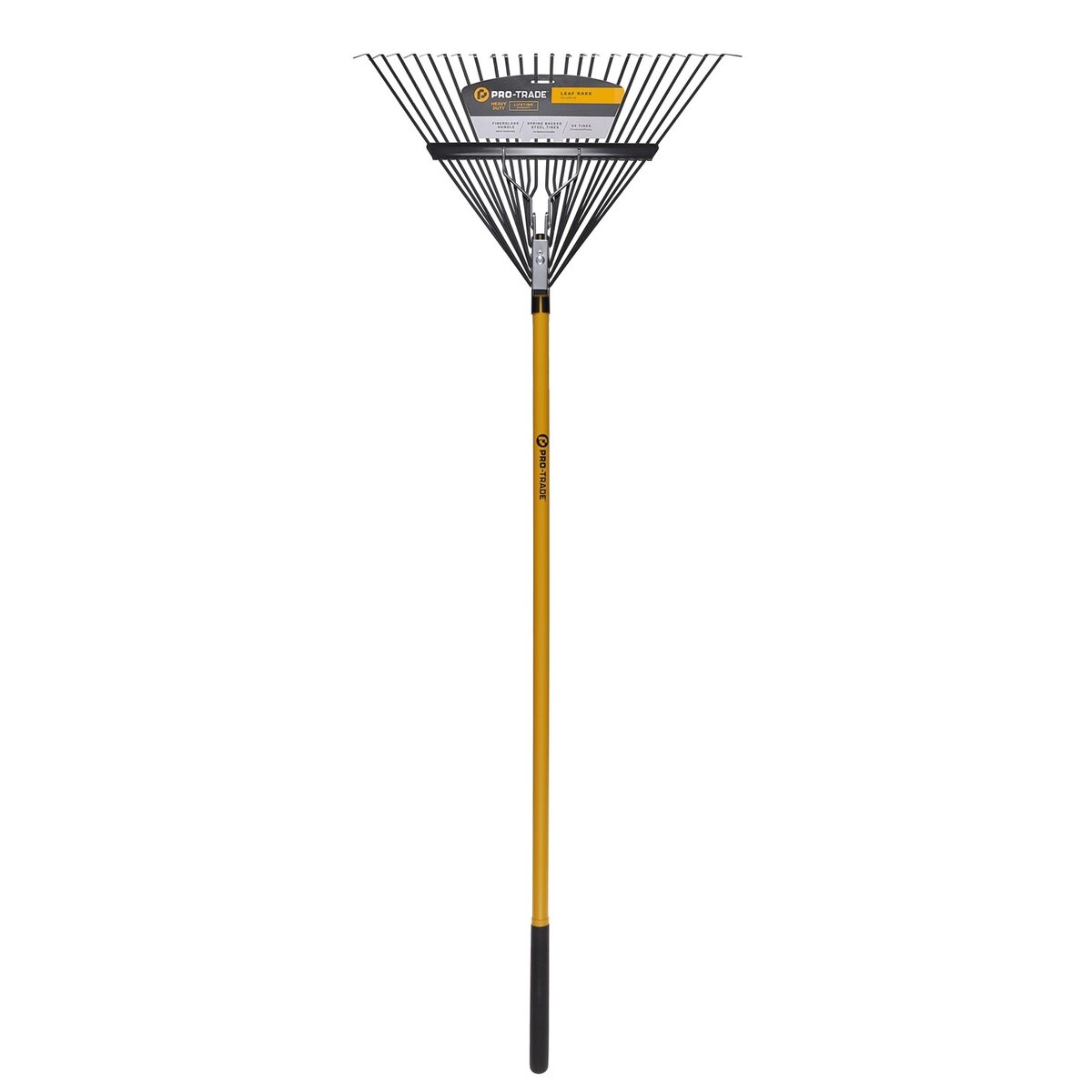 Pro-Trade Leaf Rake 24 Tine 51 in. Fiberglass Handle | SiteOne CA