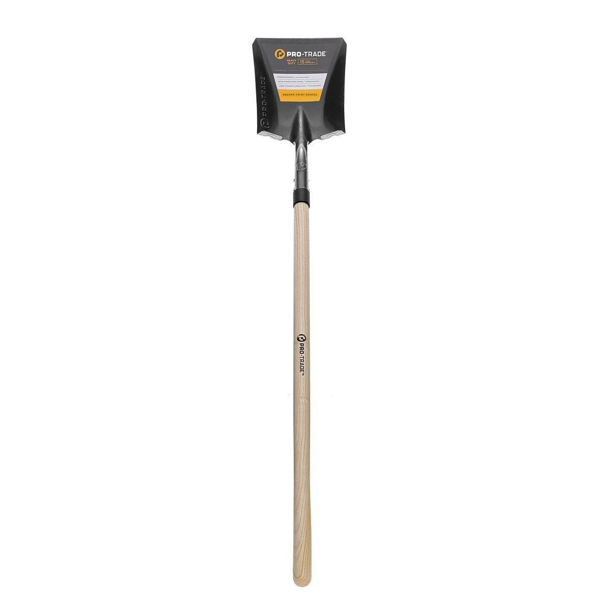 Pro-Trade Square Point Shovel Open Back 48 in. Wood Handle | SiteOne CA