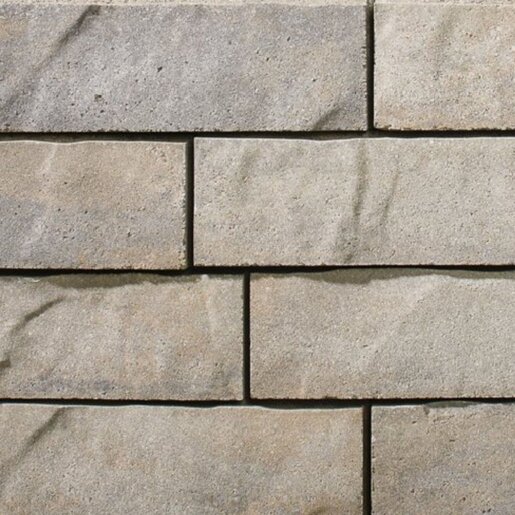 Techo-Bloc Brandon Double-Sided Wall Champlain Grey 90 mm (20.44 sq. ft ...