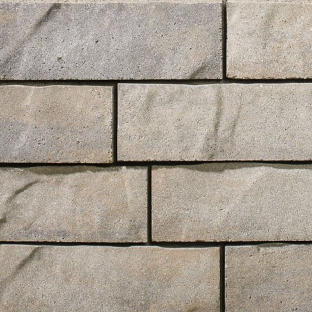 Techo-Bloc Brandon Double-Sided Wall Champlain Grey 90 mm (20.44 sq. ft ...