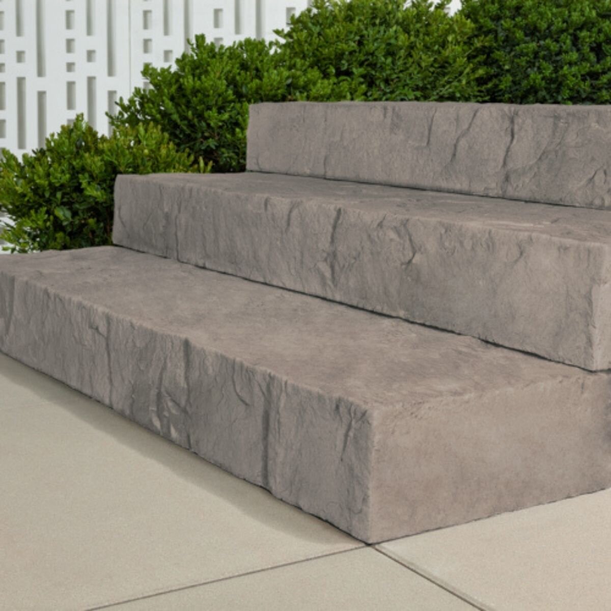 Techo-Bloc Rocka Step Rock Garden Brown 48 in. 152 mm (8 pc./pallet ...