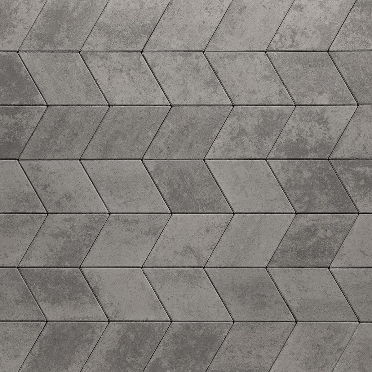 Techo-Bloc Diamond Paver HD2 Smooth Shale Grey (74.47 sq. ft./pallet ...