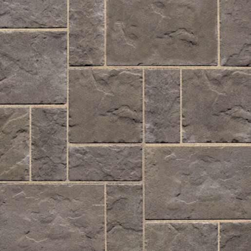 Techo-Bloc Blu 60 Slab Slate Chocolate Brown 60 mm 6 in. x 13 in. (116. ...