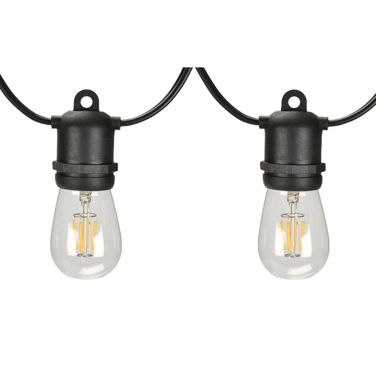 Unique Bistro String Light 2W S14 LED 24 ft. String 12V | SiteOne CA